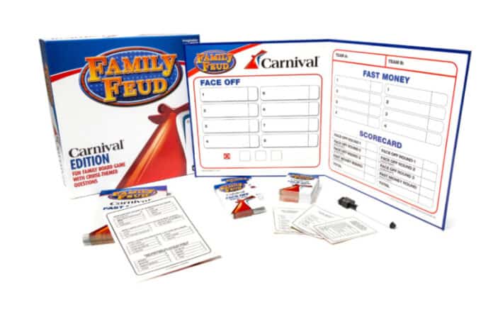 Carnival Cruise Line Introduces New Family Feud Board Game