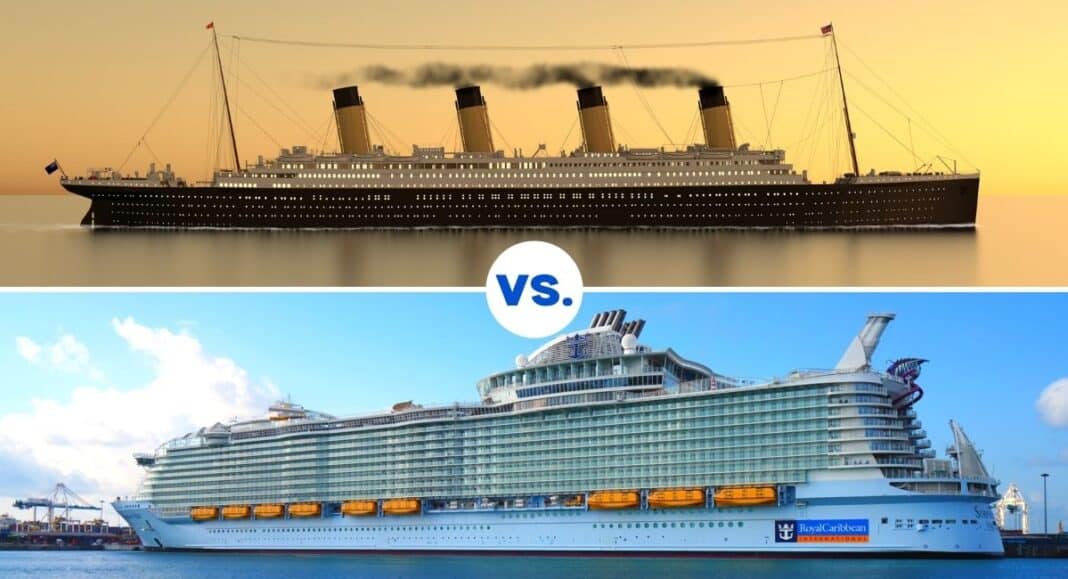 Titanic Vs Modern Cruise Ship How Do They Compare 