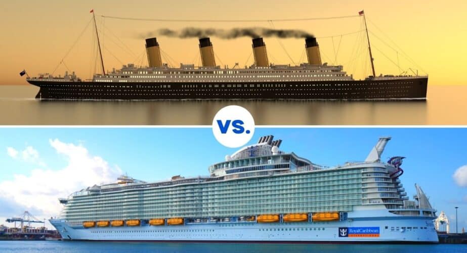 Titanic Vs Modern Cruise Ship How Do They Compare 