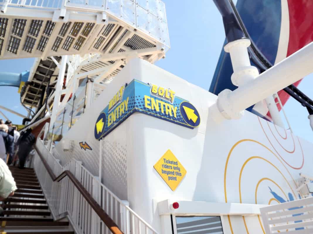 What’s It Like to Ride the First Roller Coaster at Sea?