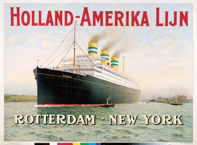 Archives Detail Early Holland America Line Guests