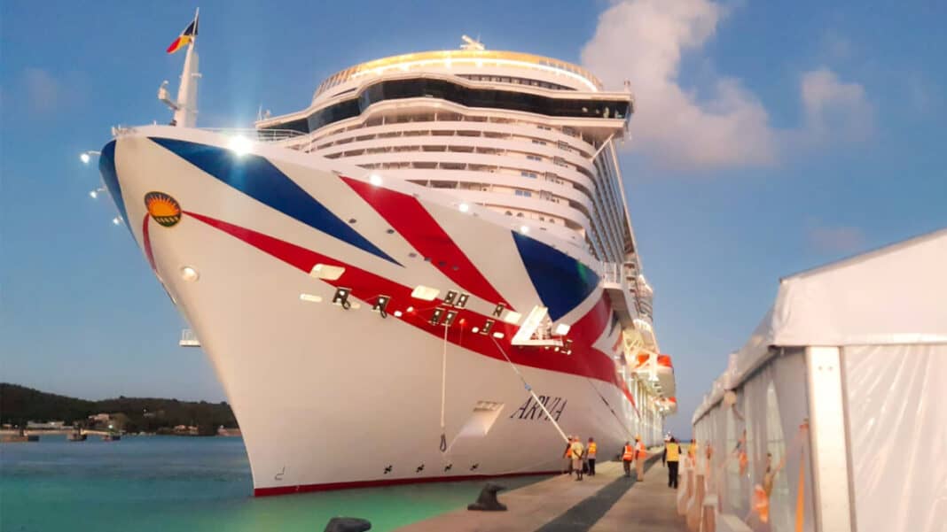 New P&O Cruise Ship Makes Historic Arrival in Antigua