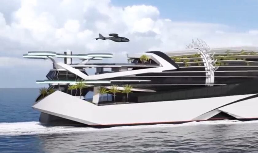 New Futuristic 2100 Cruise Ship Concept Revealed