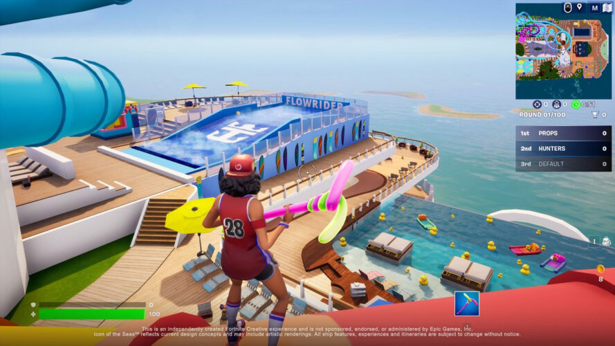 Royal Caribbean's Icon of the Seas Playable in Fortnite