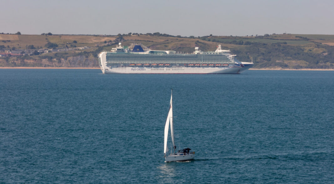 P&O Cruise Ship Safely Rescues Three From Sailing Yacht