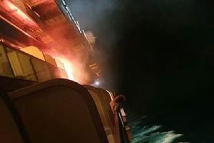 Fire Aboard Cruise Ship, Passengers Evacuate Cabins