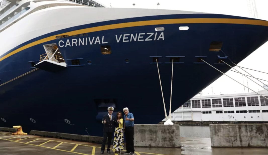 Carnival Venezia Makes Long-Awaited Debut From New York City