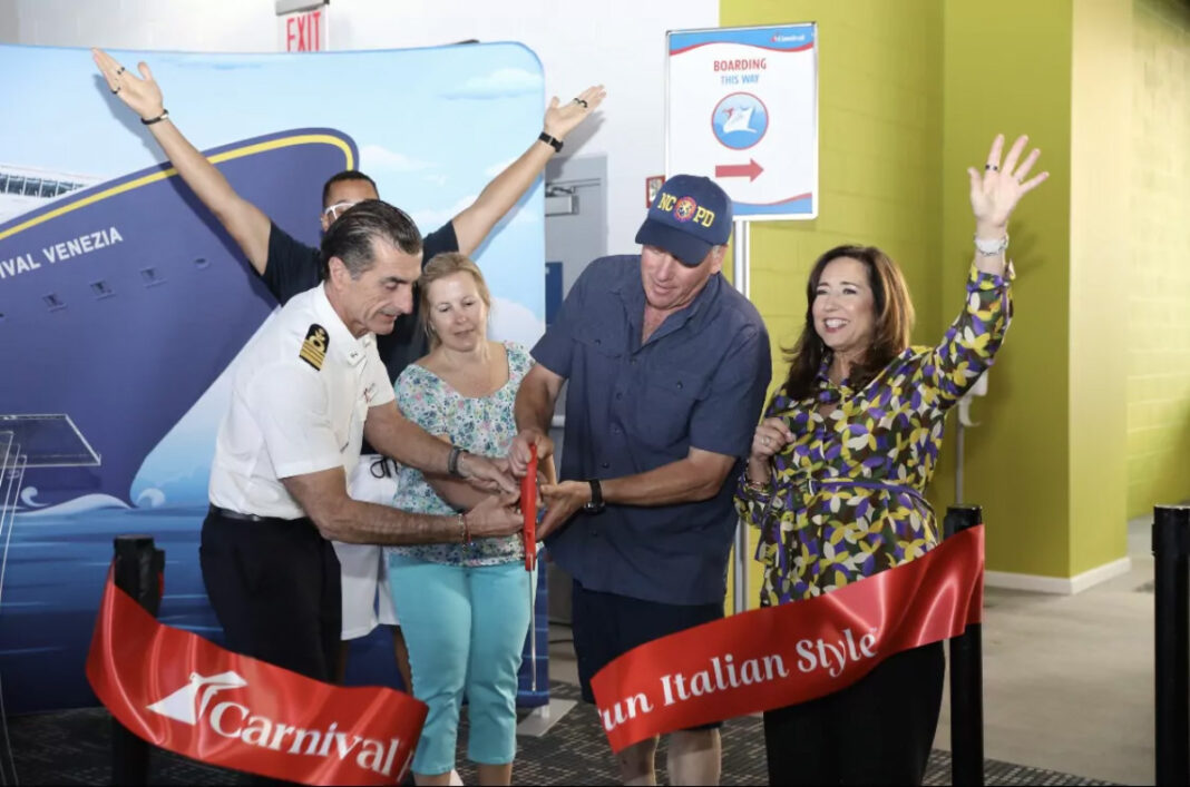 Carnival Venezia Makes Long-Awaited Debut From New York City