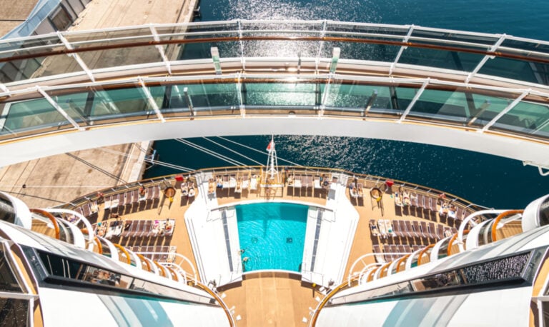 The Aft Deck – A Popular Spot on a Cruise Ship