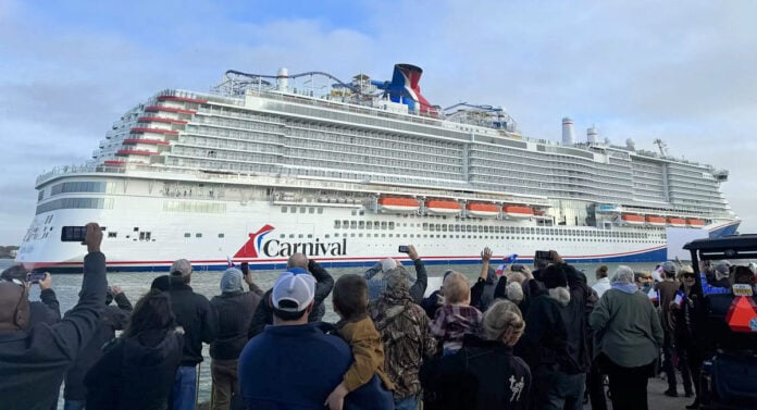 Newest Carnival Cruise Ship Officially Christened in Texas