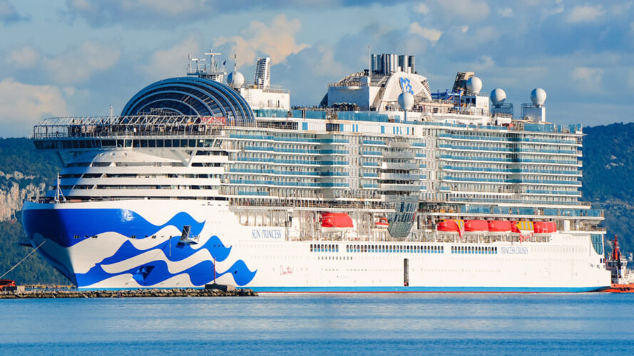 Itinerary Change for New Princess Cruises Ship Maiden Voyage