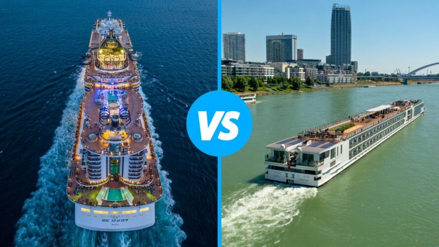 River Cruise vs. Ocean Cruise: What's the Difference?