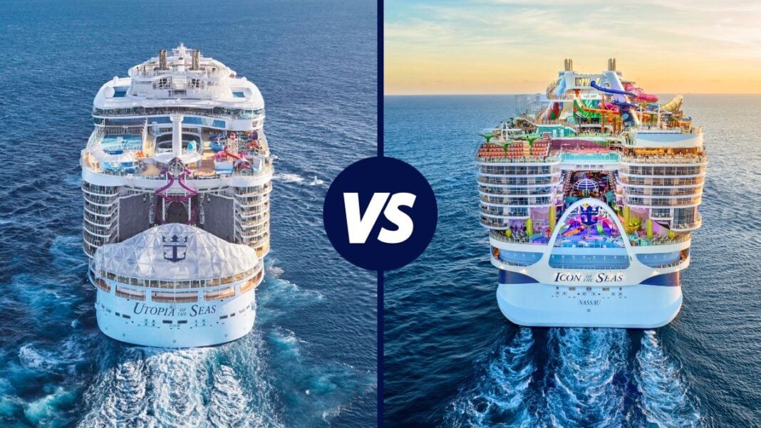 Utopia of the Seas vs Icon of the Seas: A Giant Comparison