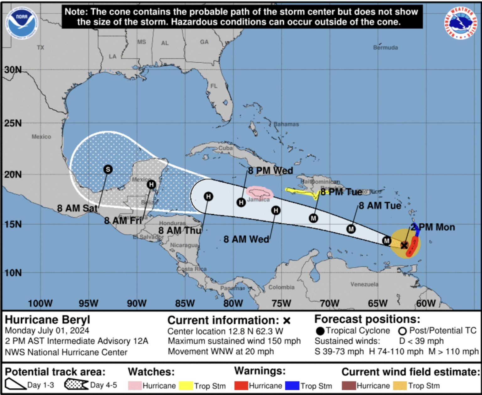 Carnival Liberty Reversing Itinerary Ahead of Hurricane Beryl