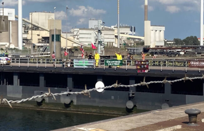 Second Cruise Ship Impacted by Protesters in the Netherlands