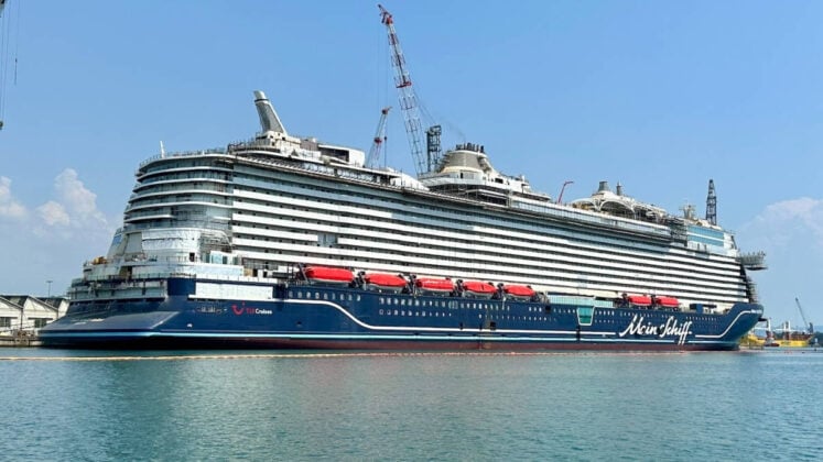 TUI Cruises Shares Construction Photos of New Mega-Ship
