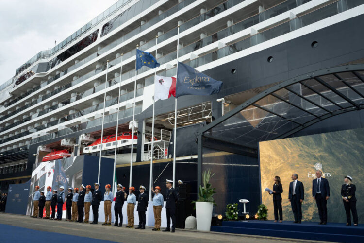 Couple Caught Getting Steamy During Ceremony for New Cruise Ship