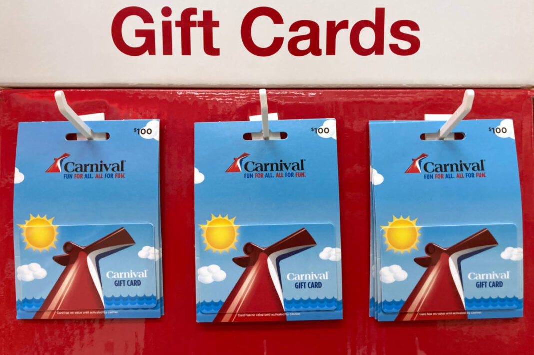 Carnival Cruise Line Decides to Stop Offering Gift Cards Through AARP