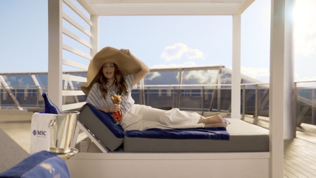 MSC Cruises Names Drew Barrymore as Godmother for Massive Mega-Ship
