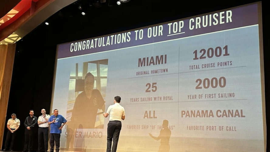 Super Mario Named Royal Caribbean’s Top Cruiser