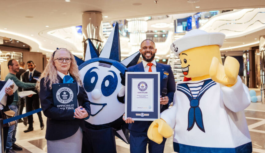 MSC Cruises Breaks World Record at Sea With LEGO Ships