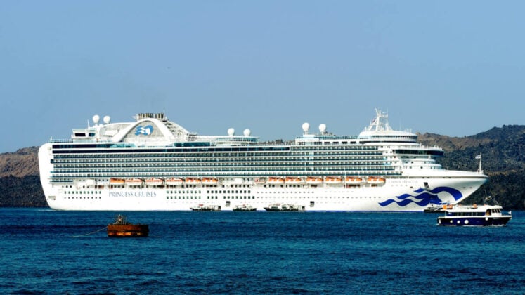 Severe Weather Forces Crown Princess to Alter Course