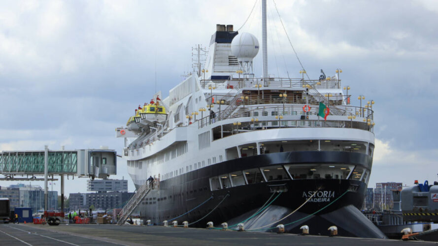 After 77 Years, the World's Oldest Cruise Ship Arrives for Scrapping