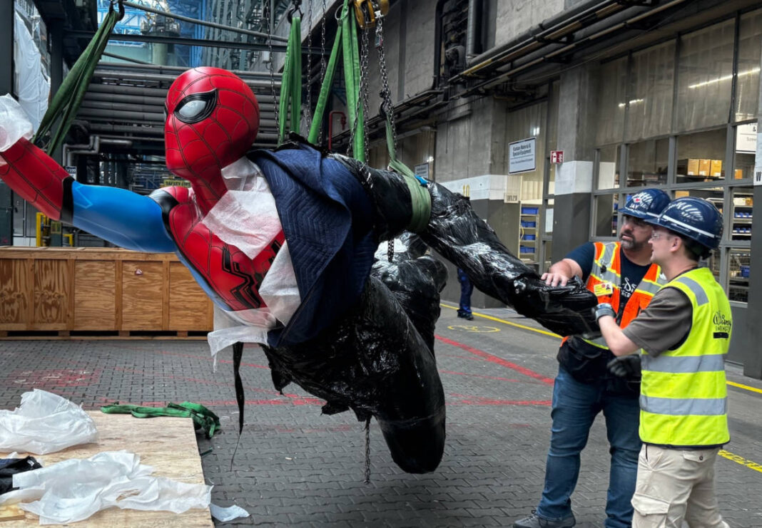 First-Ever Marvel Stern Character Installed on New Disney Cruise Ship