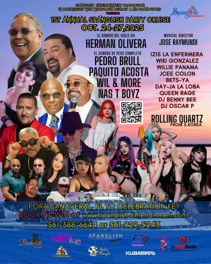 Top Salsa Stars to Entertain on Carnival Ship’s Spanglish Party Cruise
