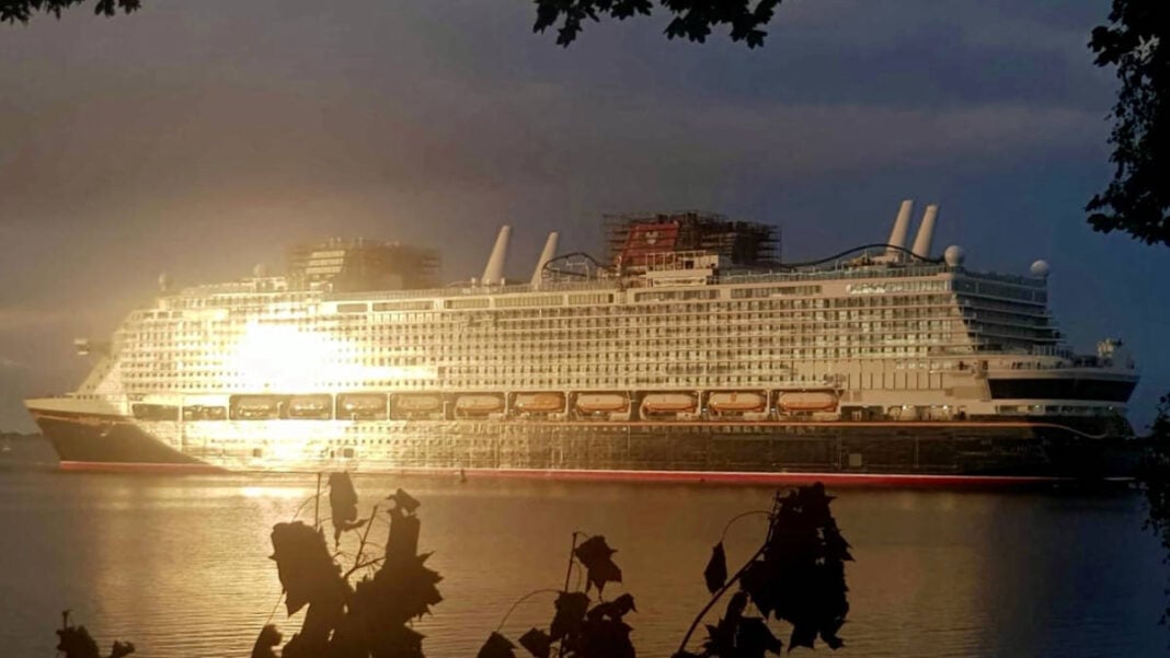 Largest-Ever Disney Cruise Ship Sets Course for Sea Trials
