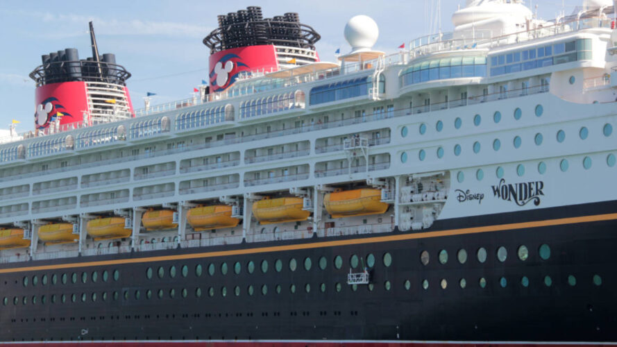 Cruiser Lost at Sea After Going Overboard on Disney Wonder