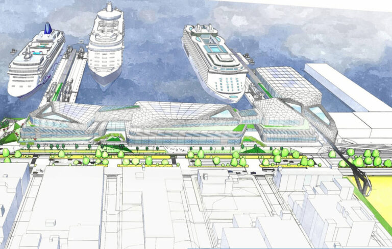 NYC Unveils Major Overhaul of Manhattan Cruise Terminal