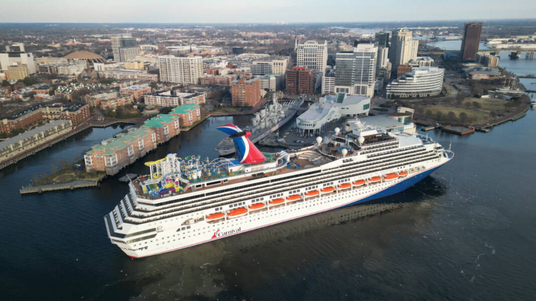 Carnival Cruise Ship Races Home Early to Beat New Winter Storm