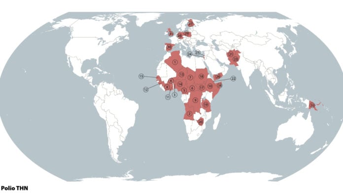 CDC Issues Global Polio Travel Warning, Cruise Regions Included