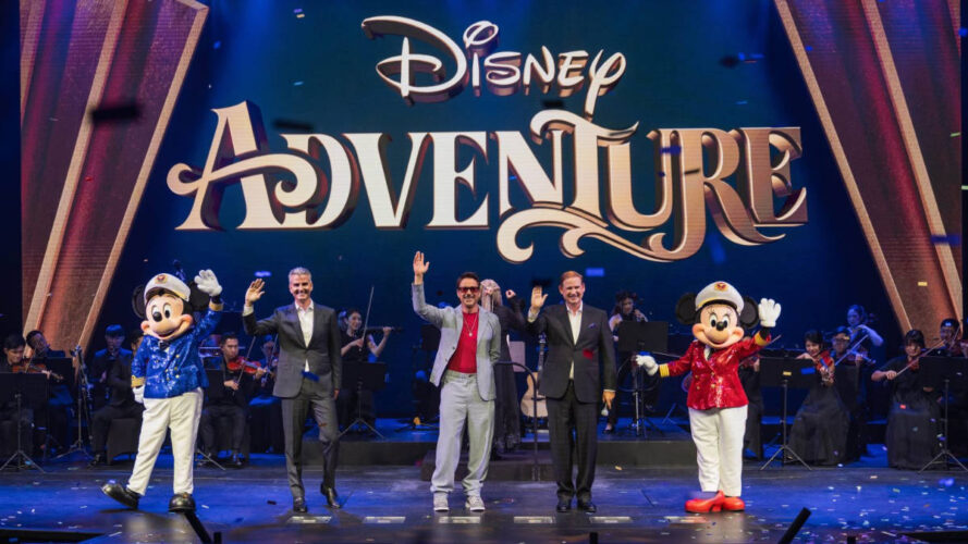 Disney Adventure Christened in Singapore as Line’s Largest Ship Makes ...