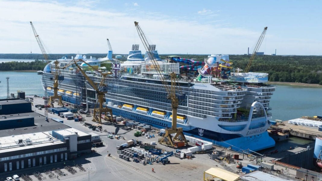 Royal Caribbean's Massive Legend of the Seas Officially Joins the Fleet